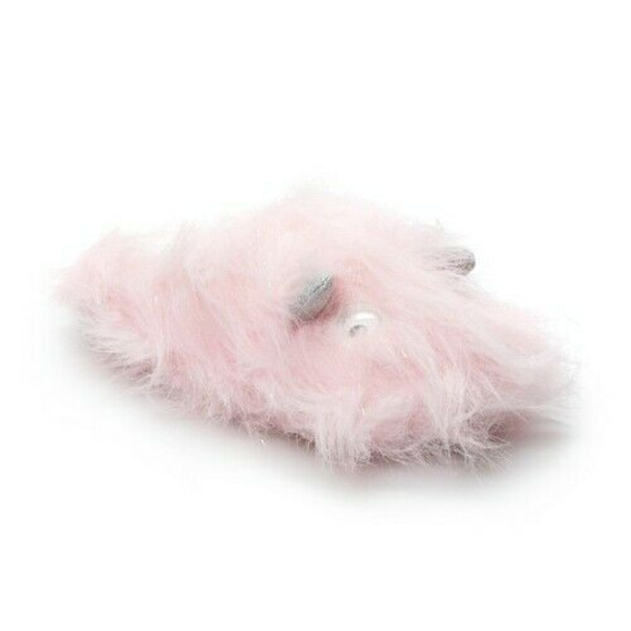 SO | Shoes | So Nwt Pink Monster Faux Fur Clog Slippers S 56 M 78 ...